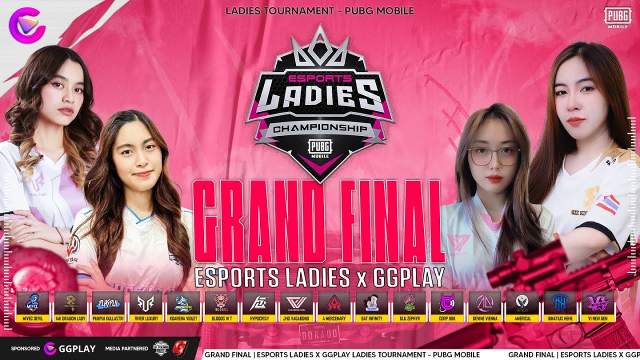 GRAND FINAL | ESPORTS LADIES x GGPLAY - LADIES TOURNAMENT | PUBG MOBILE ...