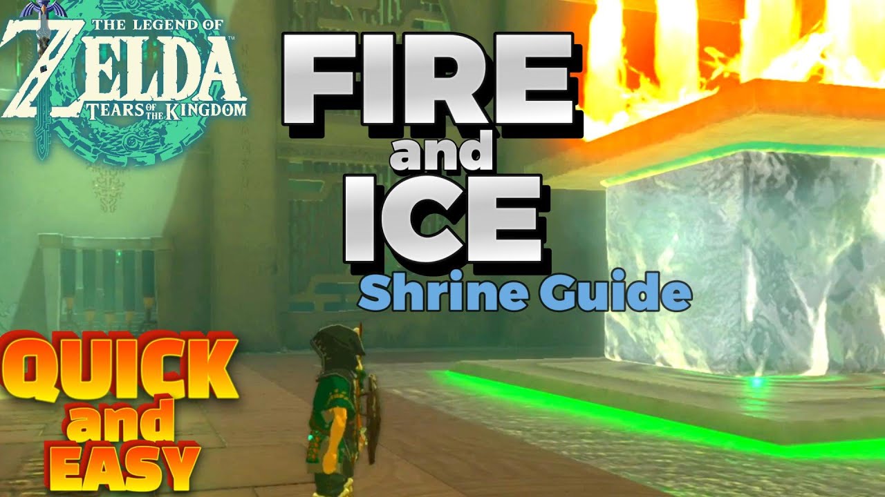 Fire and Ice Shrine Guide : Zelda Tears of the Kingdom - YouTube