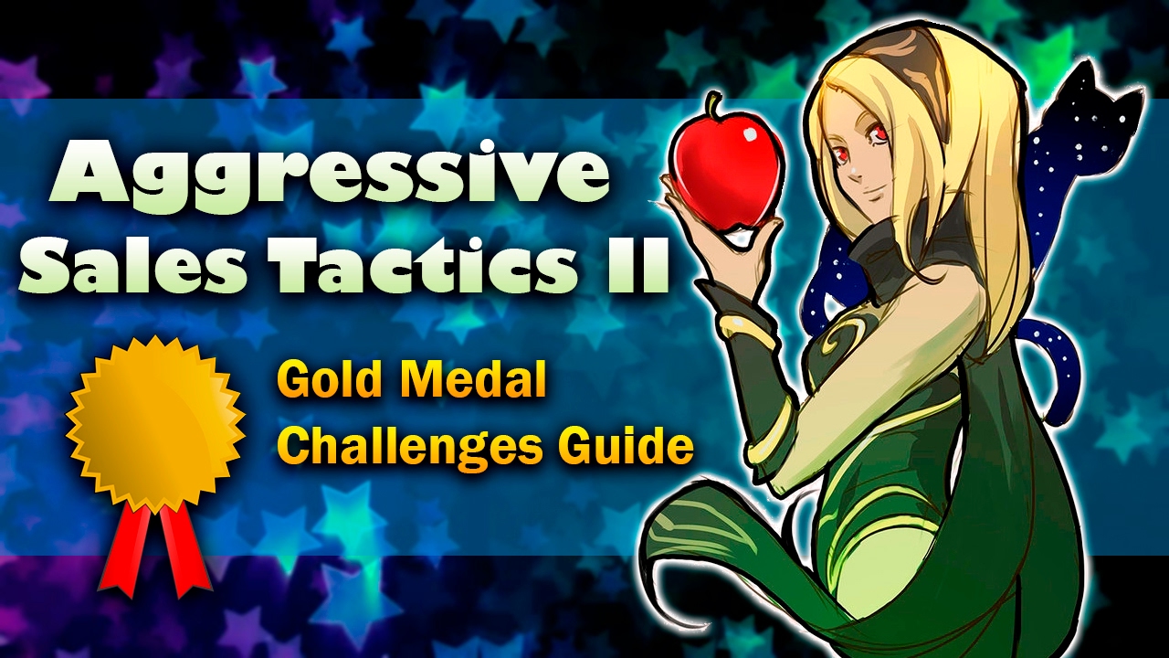 Gravity Rush 2 - Aggressive Sales Tactics II | Gold Medal Challenges ...