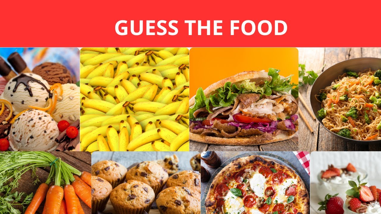 🍔🍕 Can You Guess the Food? | Ultimate Picture Food Quiz 🌮🍣 - YouTube