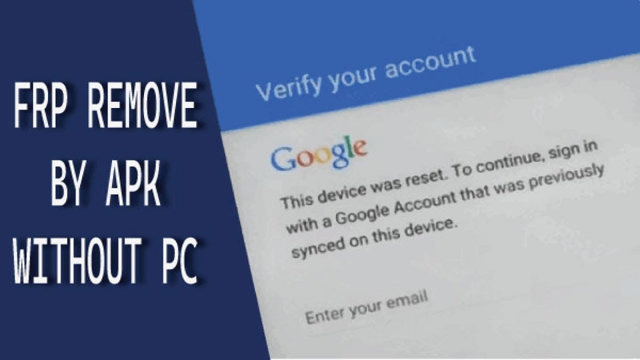 How To Remove Frp Bypassunlock On Any Smart Phones Ny Apk Without Pc Morethan Fix Youtube