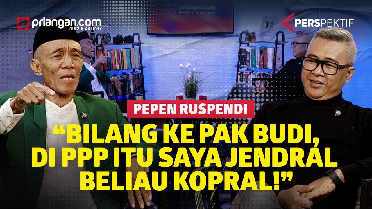 Buka-Bukaan! Cerita di Balik Kembalinya para Politisi Senior PPP Kota Tasik. ft. Pepen Ruspendi ...