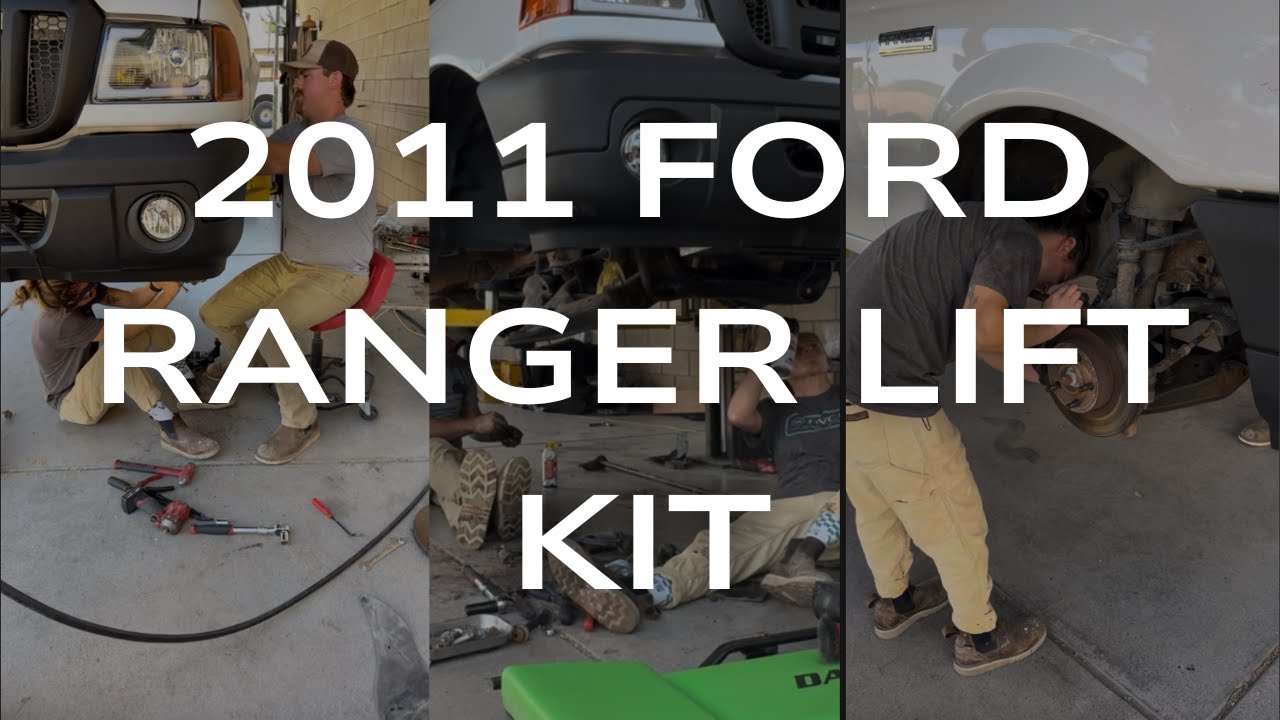 2011 Ford Ranger Front Lift Kit and Suspension - YouTube