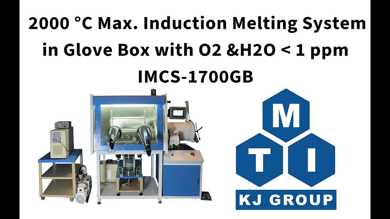 2000ºC Max. Induction Melting System in Glove Box with O2&H20 less ...