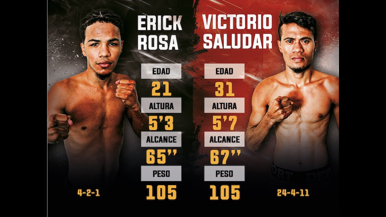 ERICK ROSA "MINI PACMAN" Vs VICTORIO "VIC" SALUDAR - YouTube
