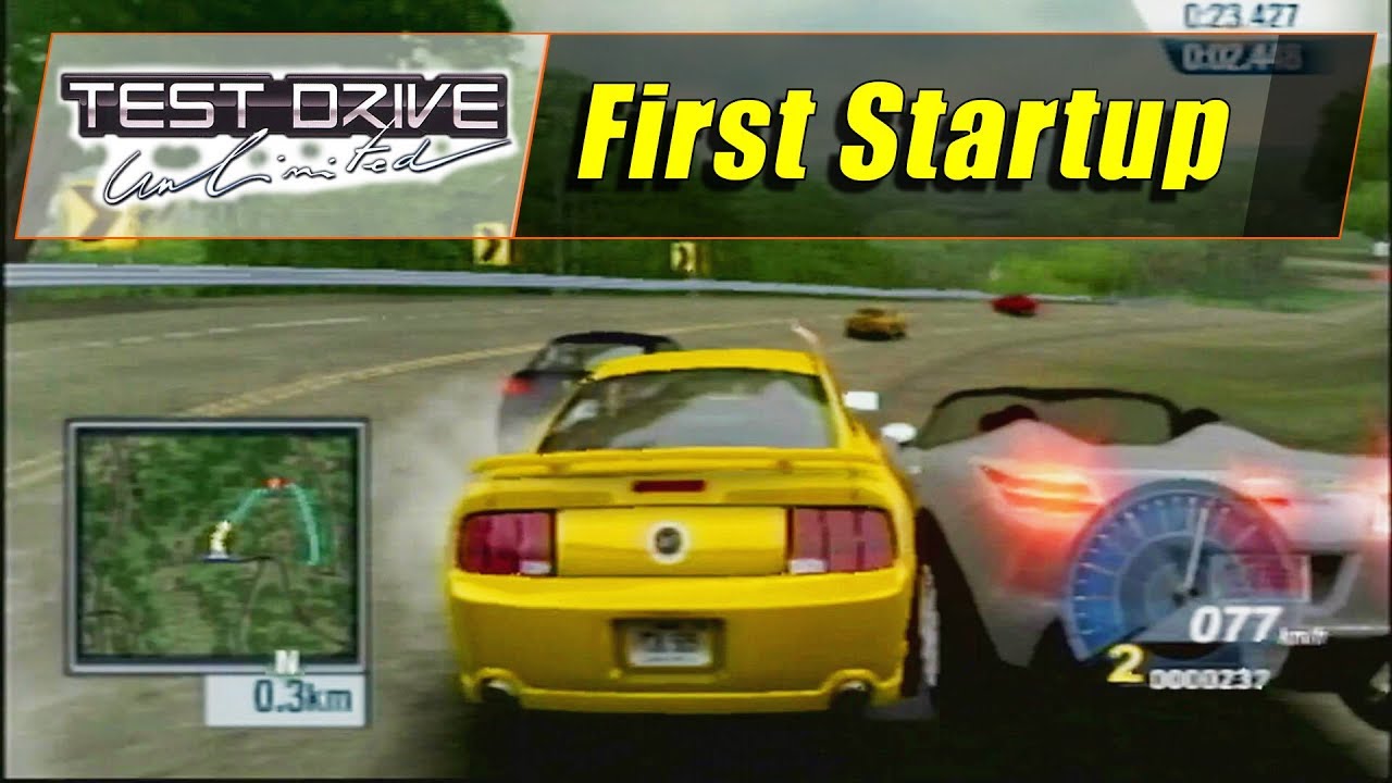 Test Drive Unlimited 1 (PS2) - First Startup (1080@60) - YouTube
