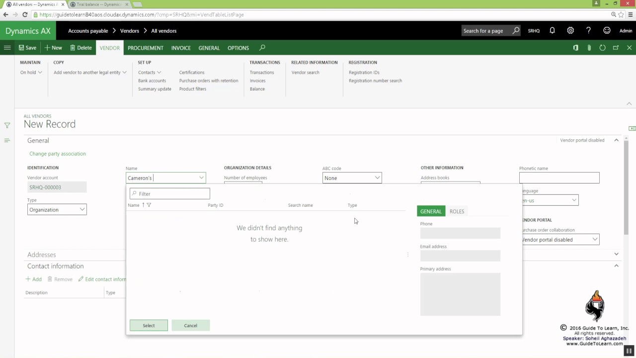 Accounts Payable Invoice Registers and Approvals in Microsoft Dynamics ...