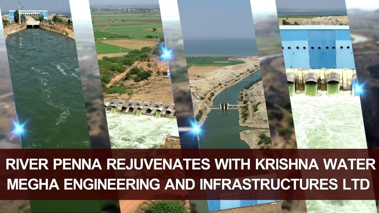 River Penna rejuvenates with Krishna water | Megha Engineering and ...