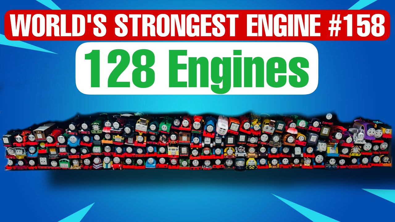 World’s Strongest Engine #158 - with 128 engines! - YouTube