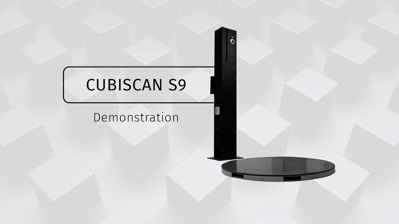 Cubiscan S9 Pallet dimensioning - Demo - YouTube