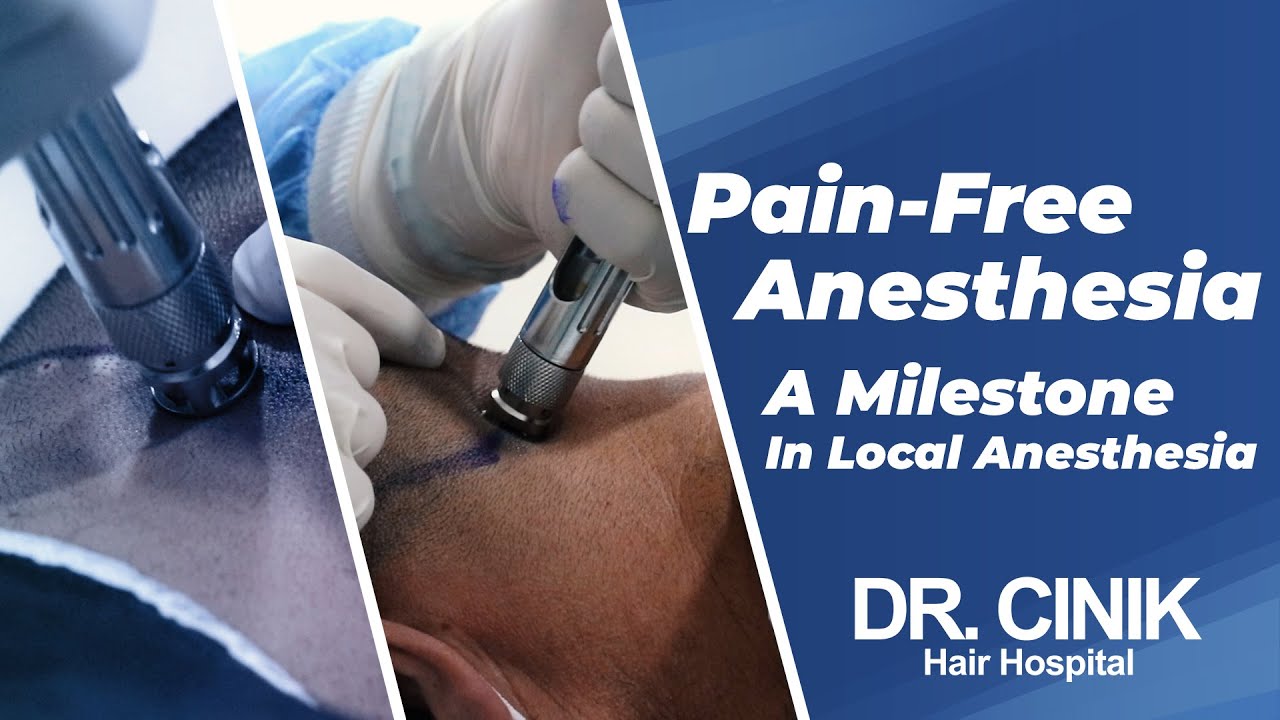 Pain-Free Anesthesia | Hair Transplant | Dr. Emrah Cinik - YouTube