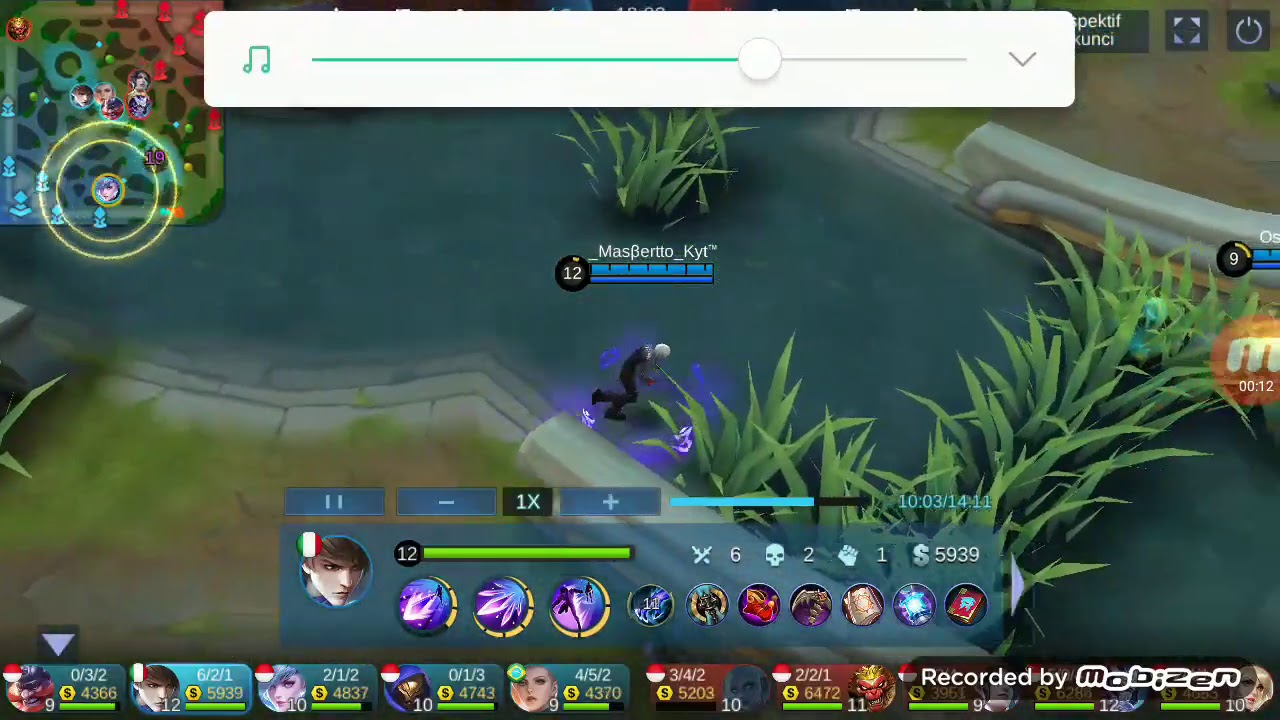 Gusion KOF skin 'K' gameplay montage maniac - YouTube