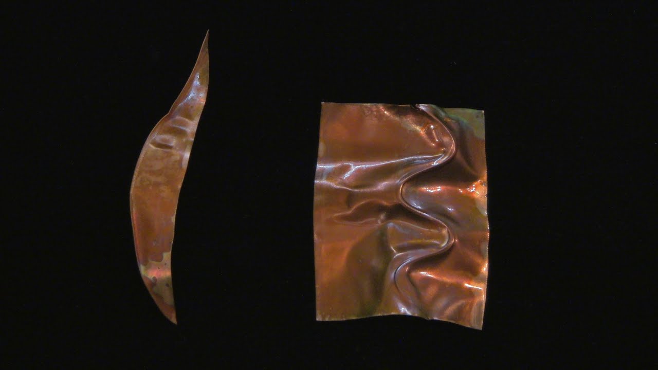 Peanut Oil Patina for Copper - YouTube