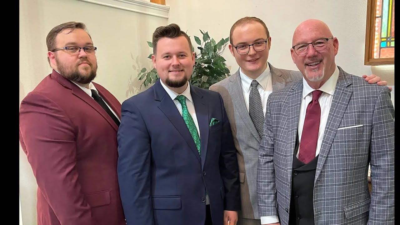 Pine Ridge Boys Quartet - I want to go there - 3/29/24 - YouTube