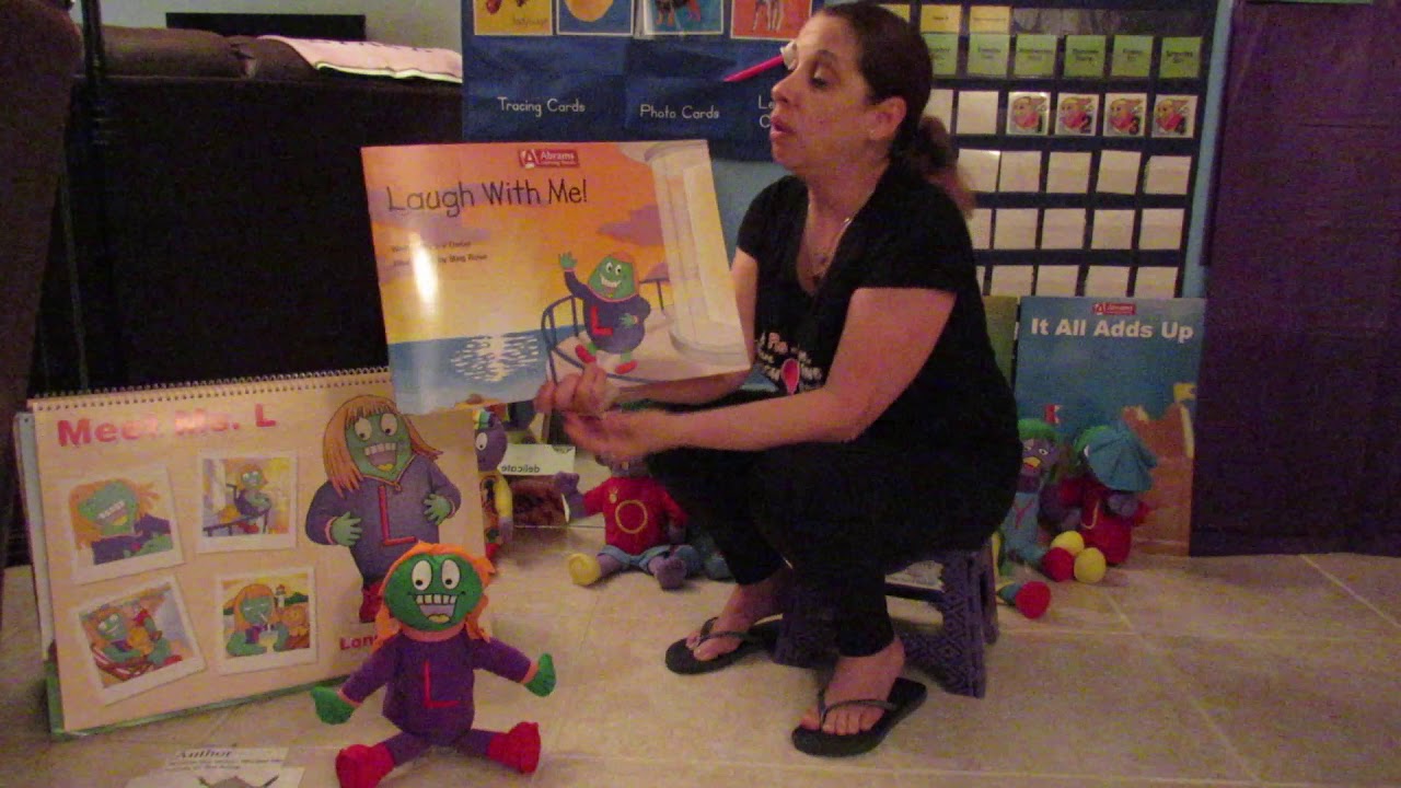 Letter L - Laugh with Me big book - YouTube