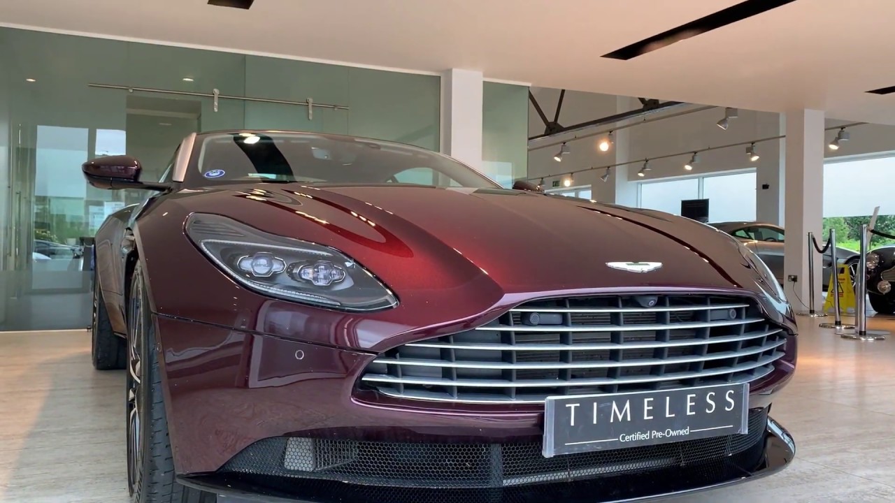 Aston Martin DB11 V8 Coupe Finished In Divine Red - YouTube