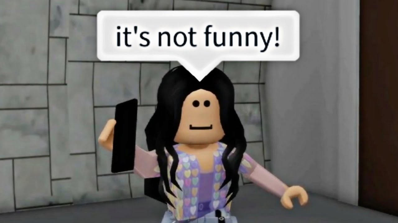 When you show your mom a joke (meme) ROBLOX - YouTube