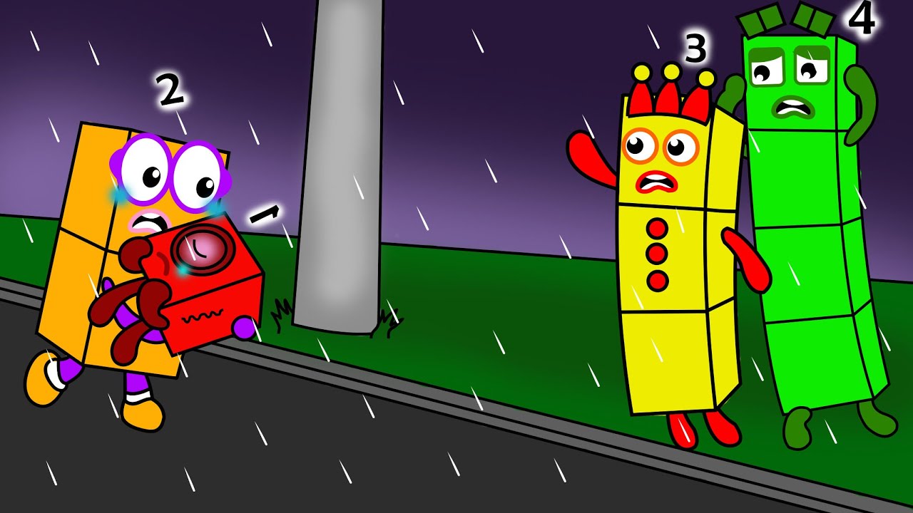 Numberblocks 2 tries to help NB 1 who is cold - Numberblocks Fanmade ...