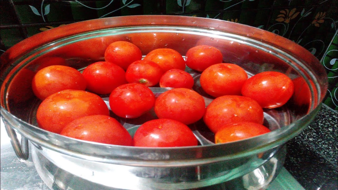 Boiled Tomato Chutney | வித்தியாசமான தக்காளி சட்னி - YouTube