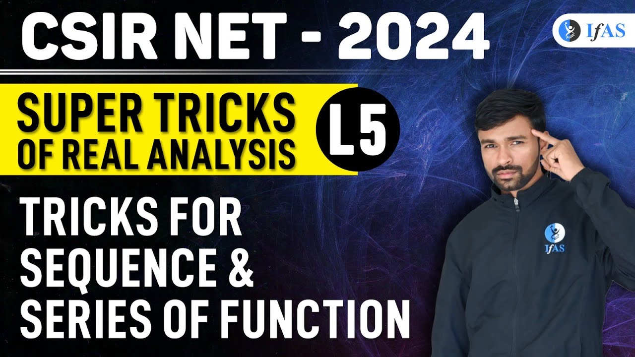 Tricks For Sequence And Series Of Function Tricks For Real Analysis