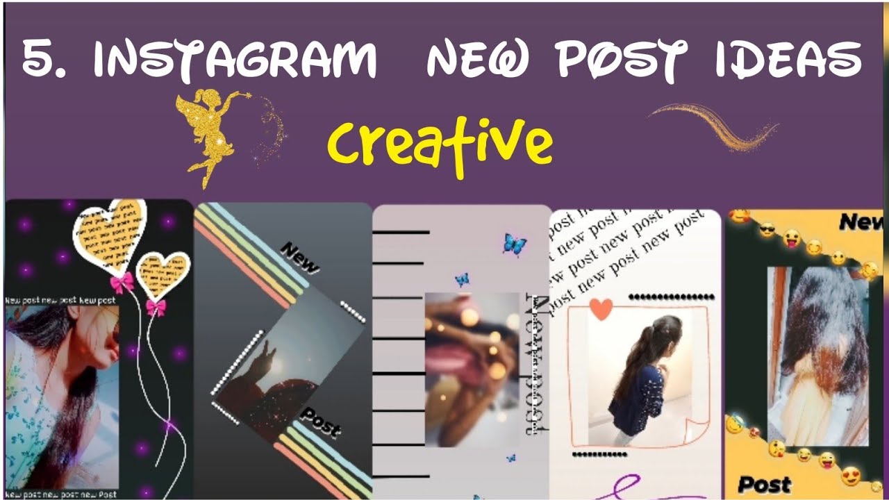 5 . creative instagram new post ideas 💡 - YouTube