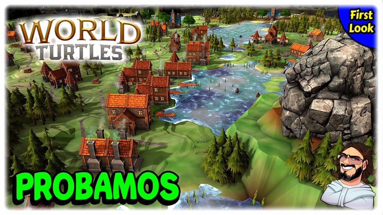 CONSTRUYE TU CIVILIZACION Sobre una TORTUGA - WORLD TURTLES Gameplay Español - YouTube