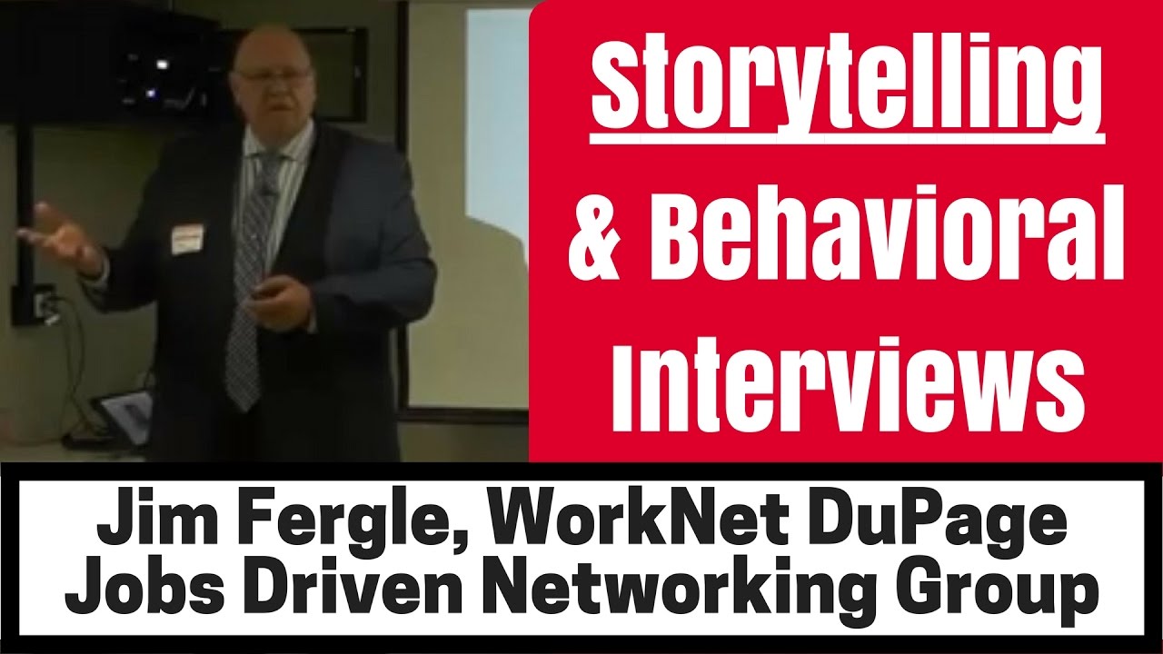 Storytelling in Interviews - Master the behavioral interview! Jim ...