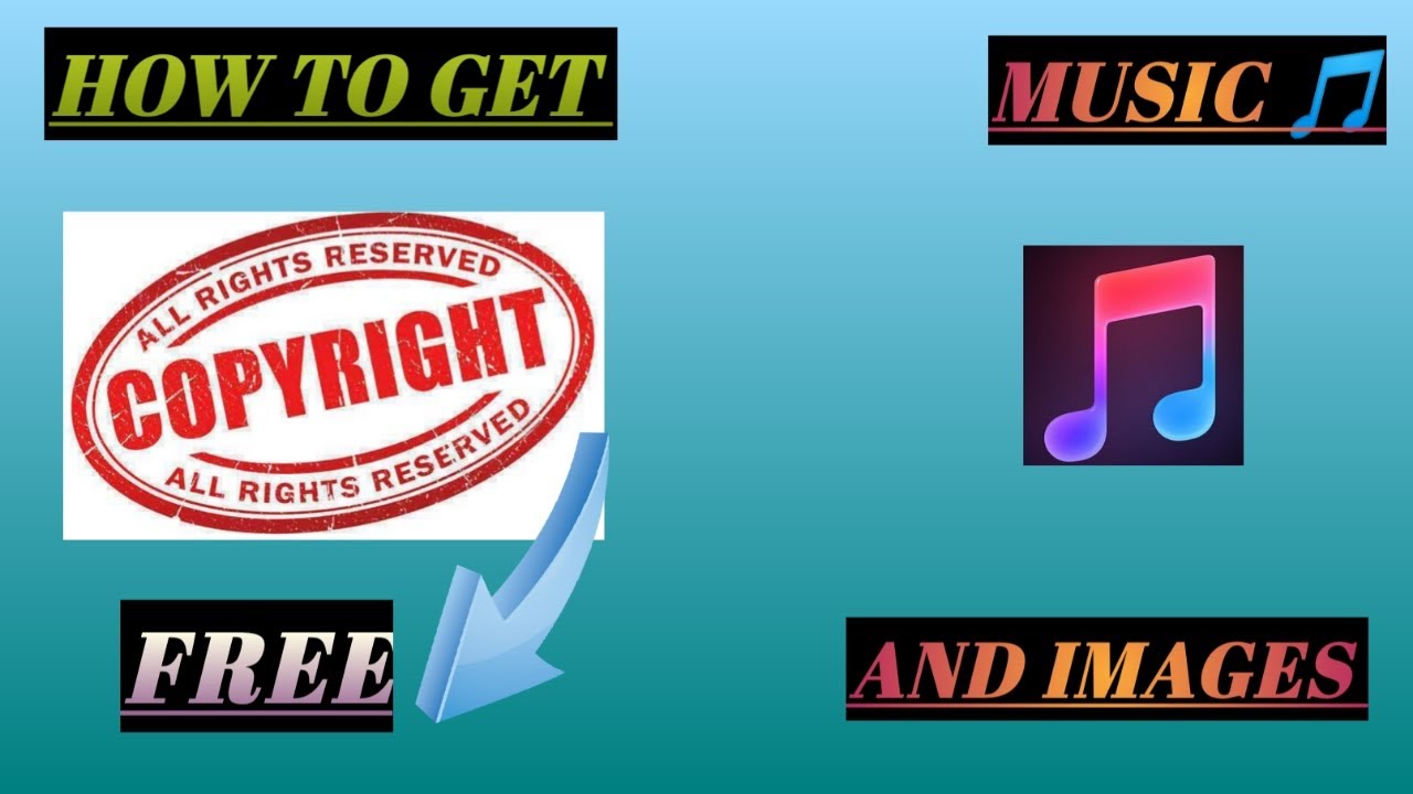 How To Get Copyright Free Music And Photos|Copyright Free Music or ...