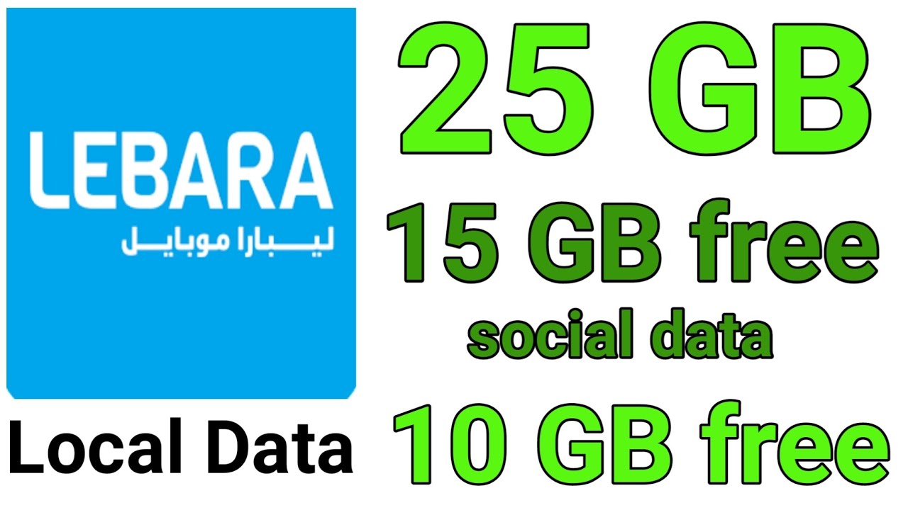Lebara Sim 25 GB Monthly internet package 5g - YouTube