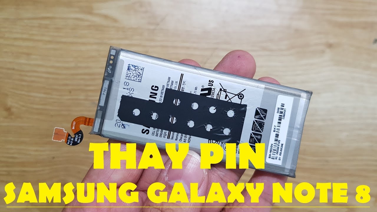 Pin Samsung Note 8 EB-BN950ABA 3300mAh, Thay Pin Điện Thoại Samsung ...