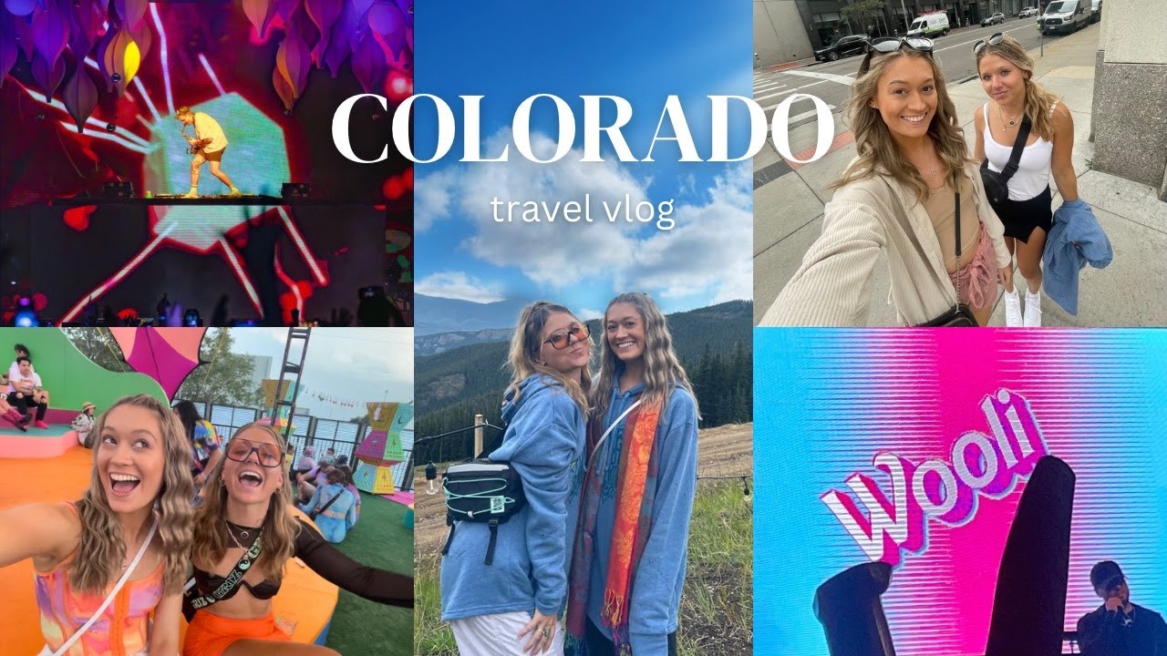 COLORADO VLOG | girls trip, music festivals, tattoos, exploring denver ...