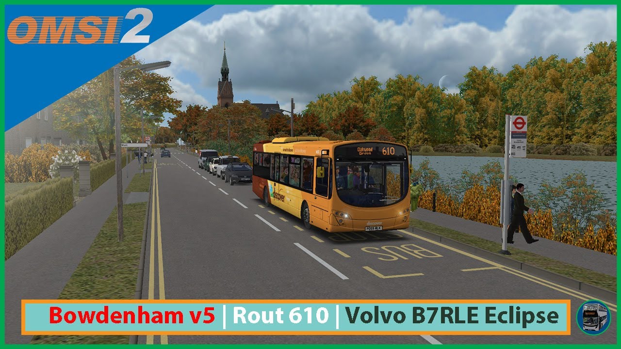 Omsi 2: Bowdenham v5 School Bus Route 610 | Masterbus Veiling Volvo ...