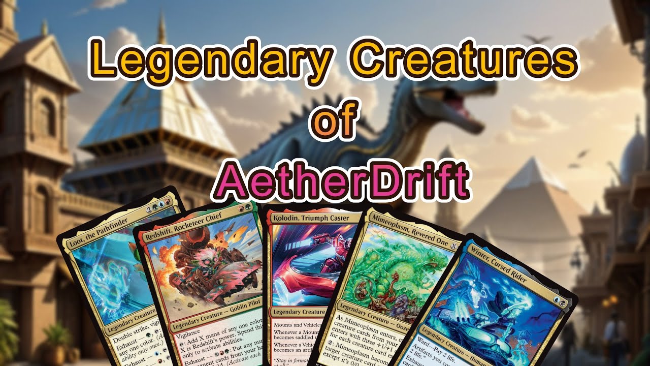 AetherDrift Commanders #aetherdrift #mtgcommunity #wotc # ...