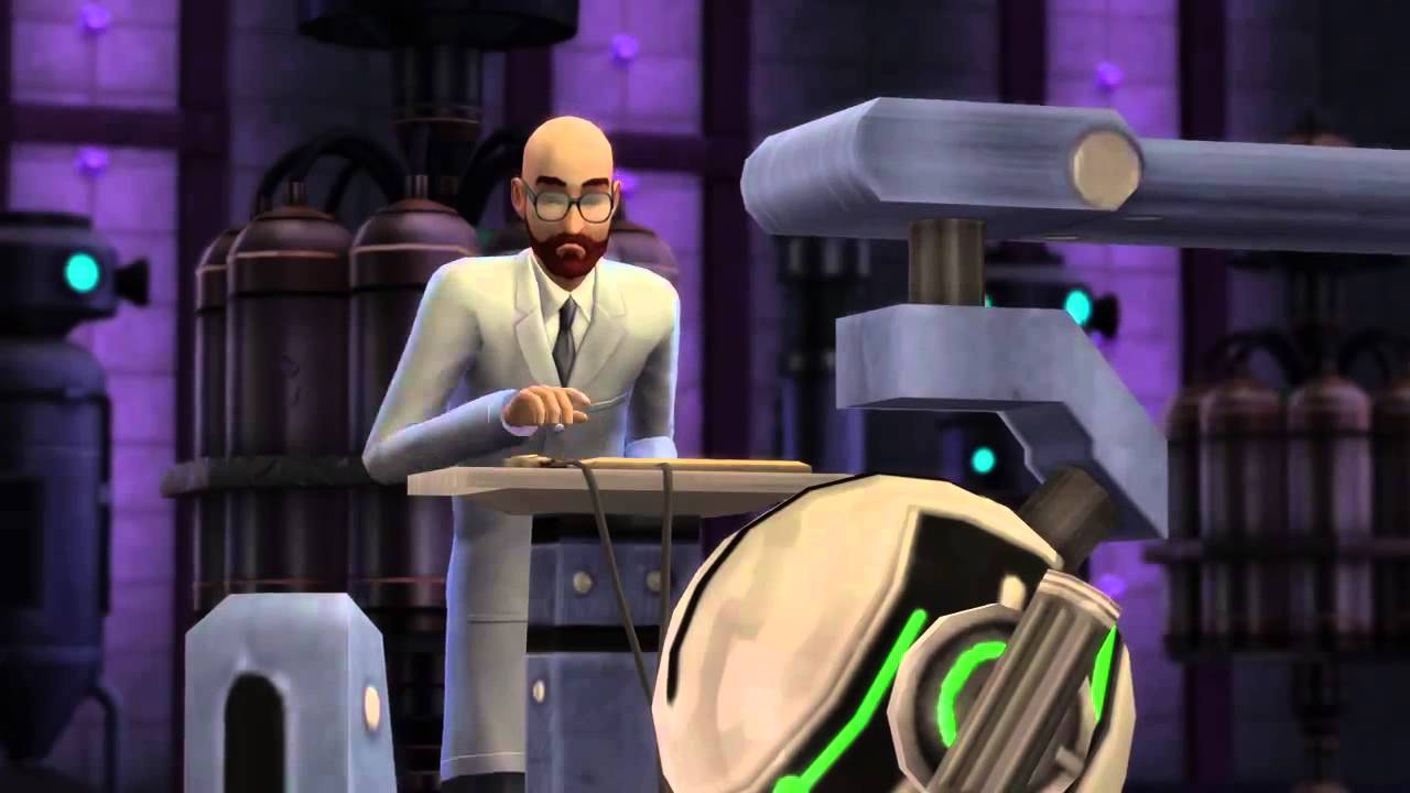 Sims 4 'Get To Work' expansion pack official trail - YouTube