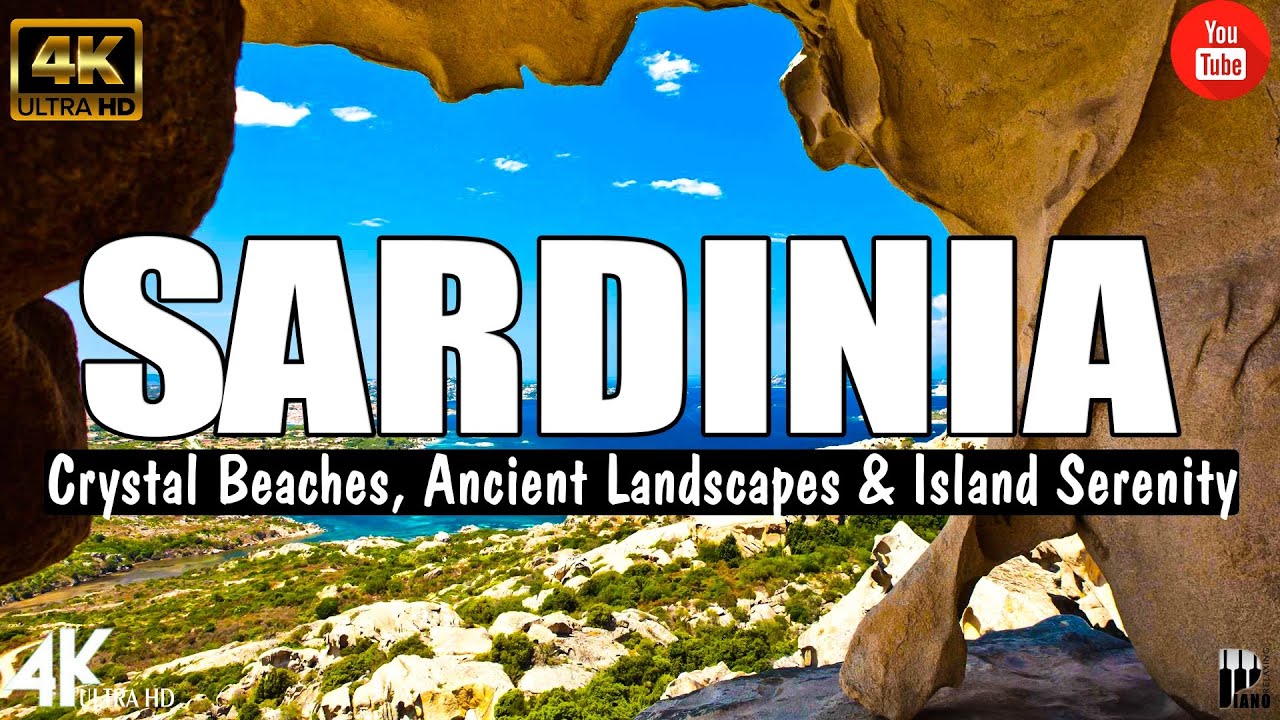 🇮🇹 SARDINIA -Crystal Beaches, Ancient Landscapes & Island Serenity |4K ...