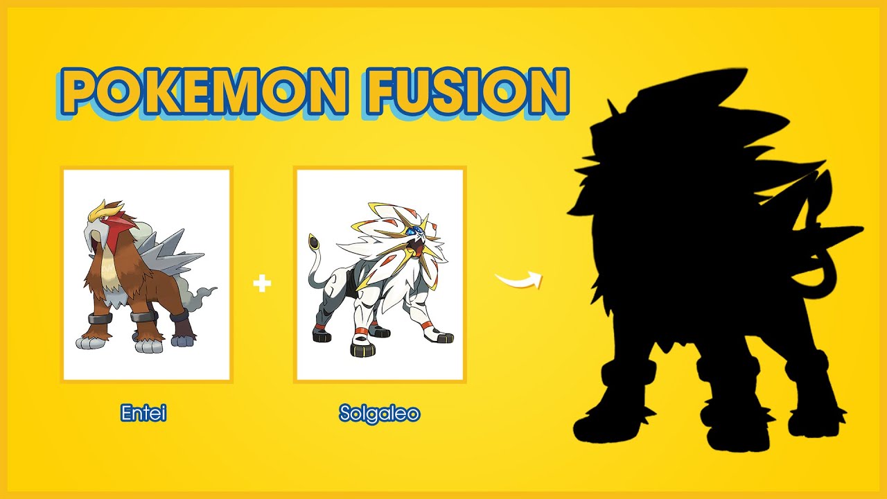 Pokemon Fusion | Entei + Solgaleo | pokemon infinite fusion - YouTube