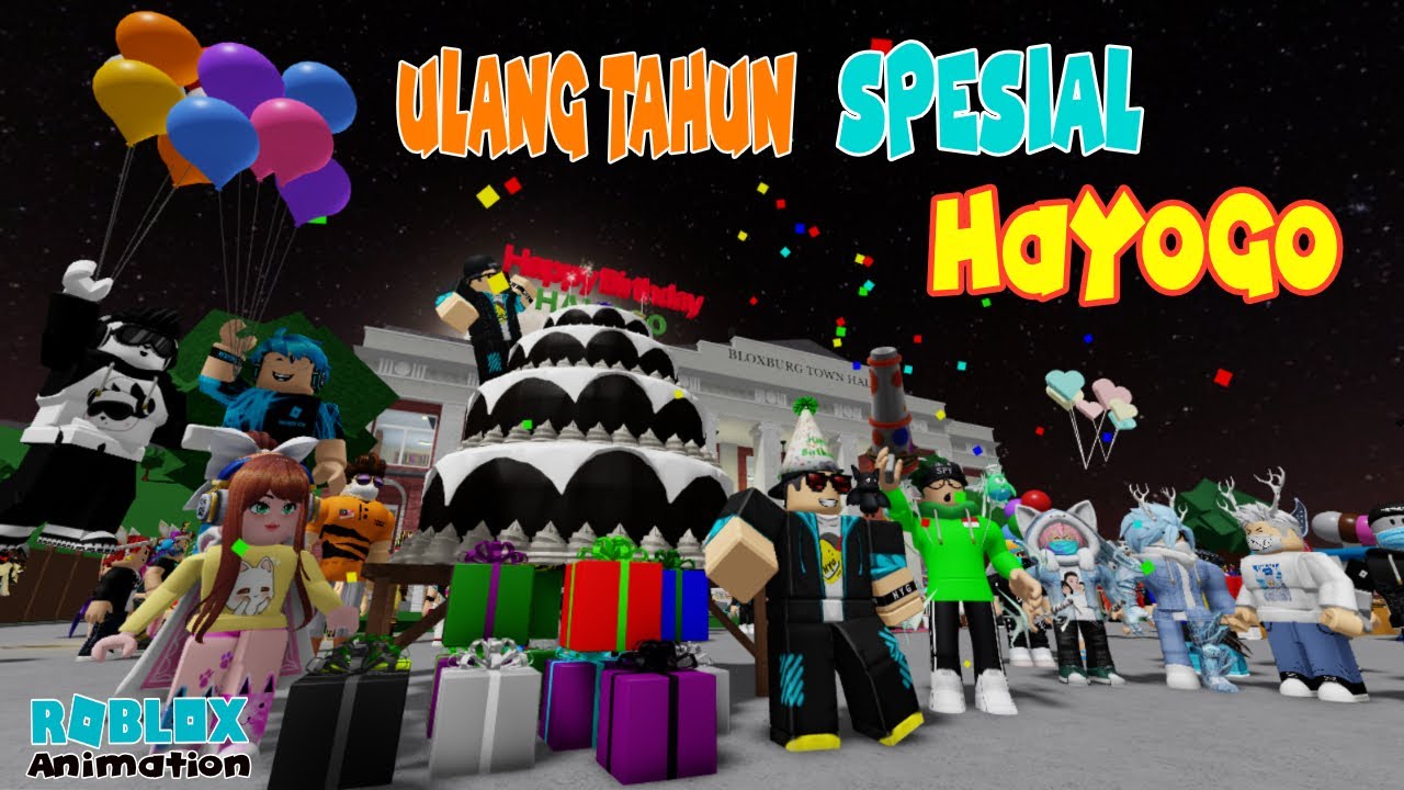 Animasi Spesial Ulang Tahun Hayogo - YouTube