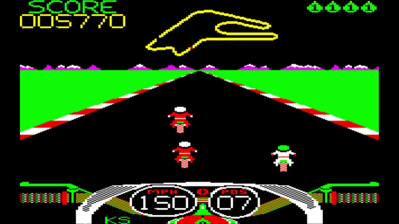 Crazee Rider for the BBC Micro (Master version) - YouTube
