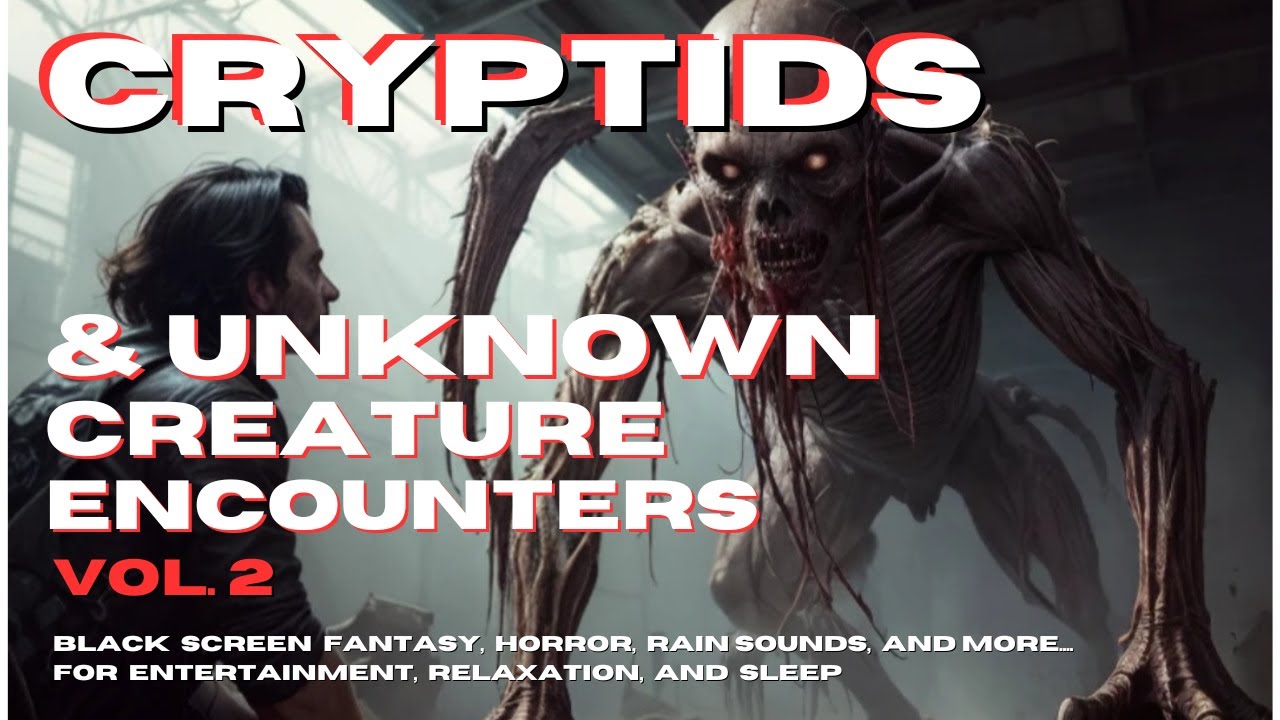 Cryptids And Unknown Creature Encounters VOL. 2 | Black Screen ...