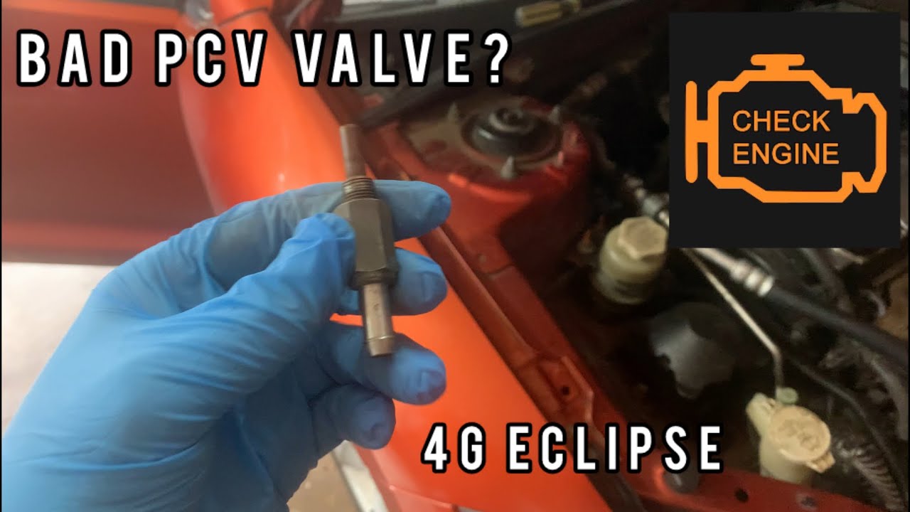 HOW TO TEST PCV VALVE(4G ECLIPSE )#4g #diy #josesdiy - YouTube