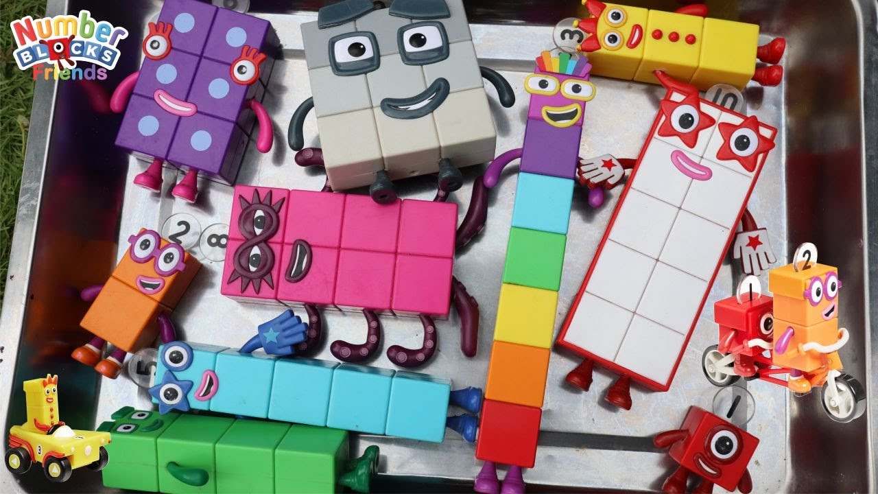 Numberblocks – Unboxing Numberblock Friends 1 to 10! Satisfying ASMR Video - YouTube