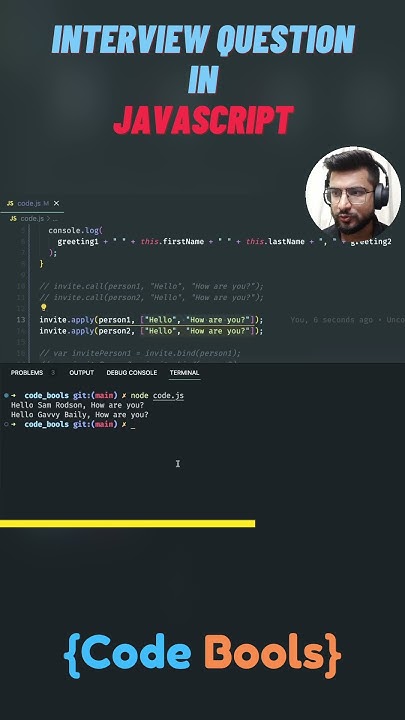 Differentiate Call Apply And Bind Method In Javascript Javascript Call Apply Bind Shorts 8712