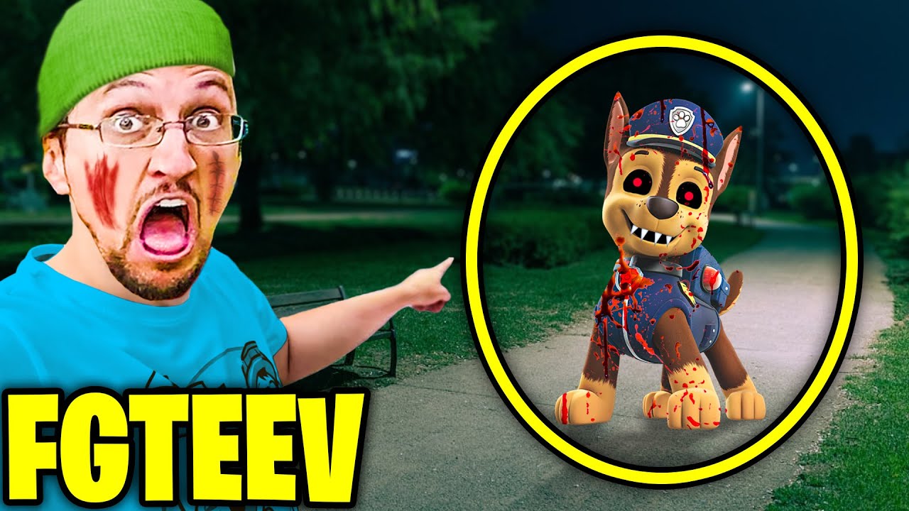 7 YouTubers Who Found Paw Patrol.EXE IN REAL LIFE! (FGTeeV, Unspeakable ...