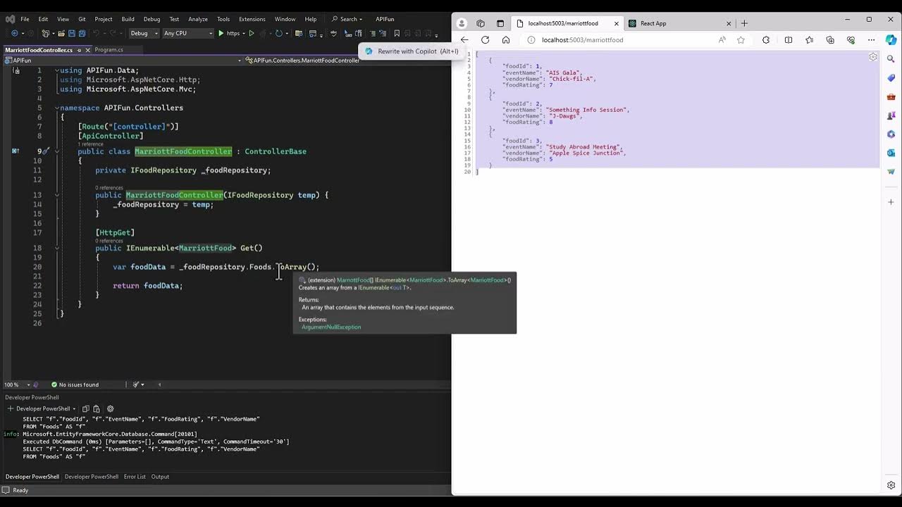 The Full Stack (React & ASP.NET) - 12 - UseEffect - YouTube