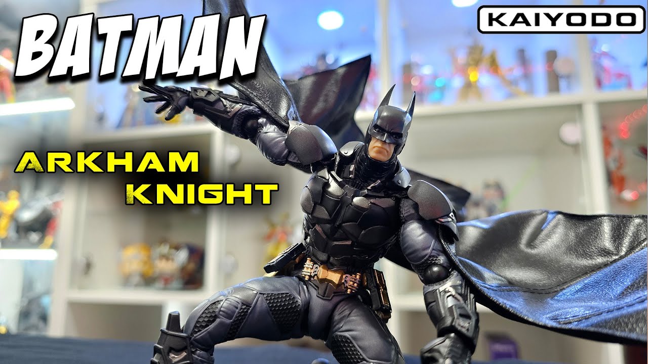 Batman Arkham Knight De Revoltech Amazing Yamaguchi | REVIEW 2024 Kaiyodo - YouTube