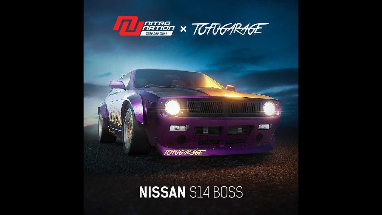 Эксклюзивный Nissan S14 Boss в игре Nitro Nation 6! - YouTube