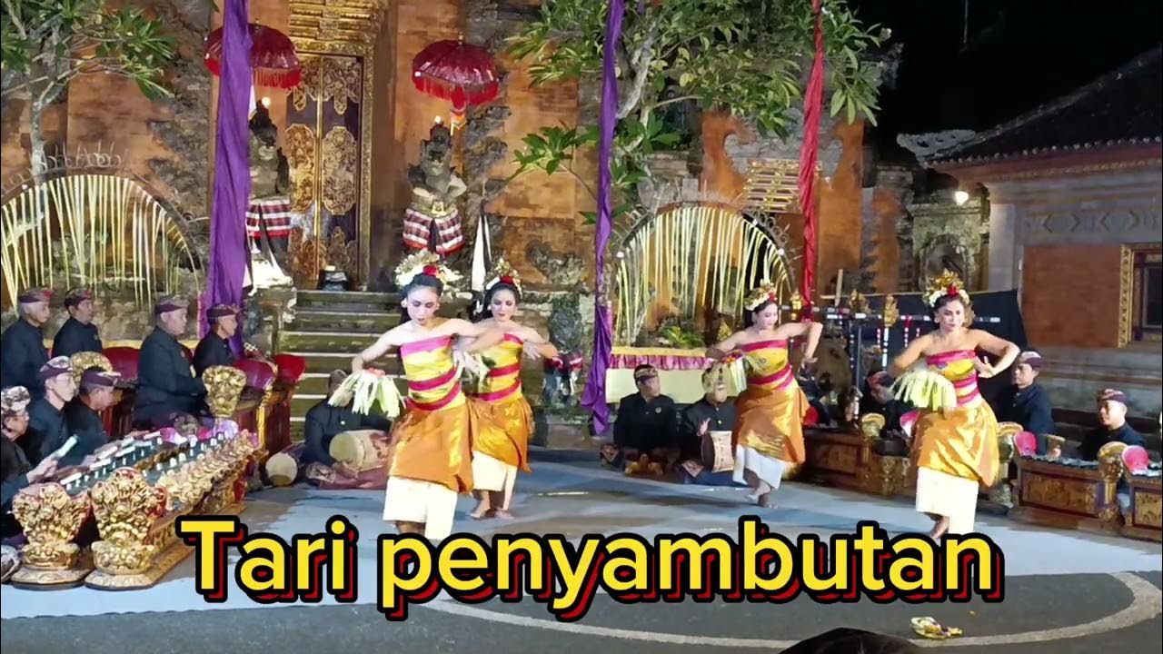 Tari penyambutan Tamu, Puri Peliatan Ubud - YouTube