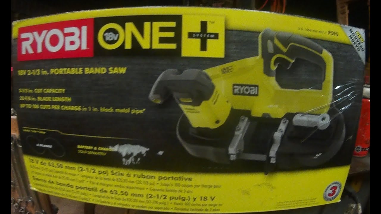 Ryobi cordless band saw,unboxing,review,first impression,# ...