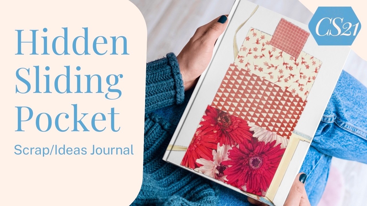 Interactive Sliding Pocket | Scrap/Idea Journals - YouTube