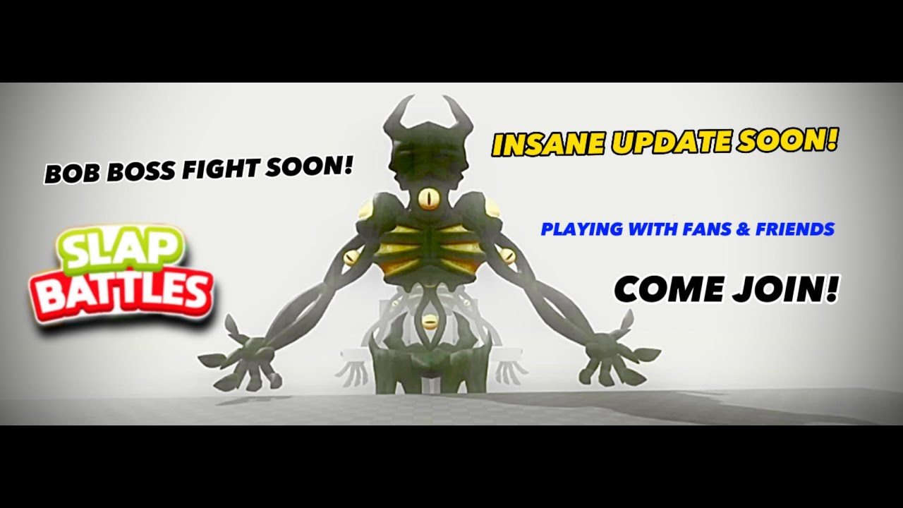THE BOB BOSS FIGHT IS FINALLY HERE! (SLAP BATTLES) - YouTube